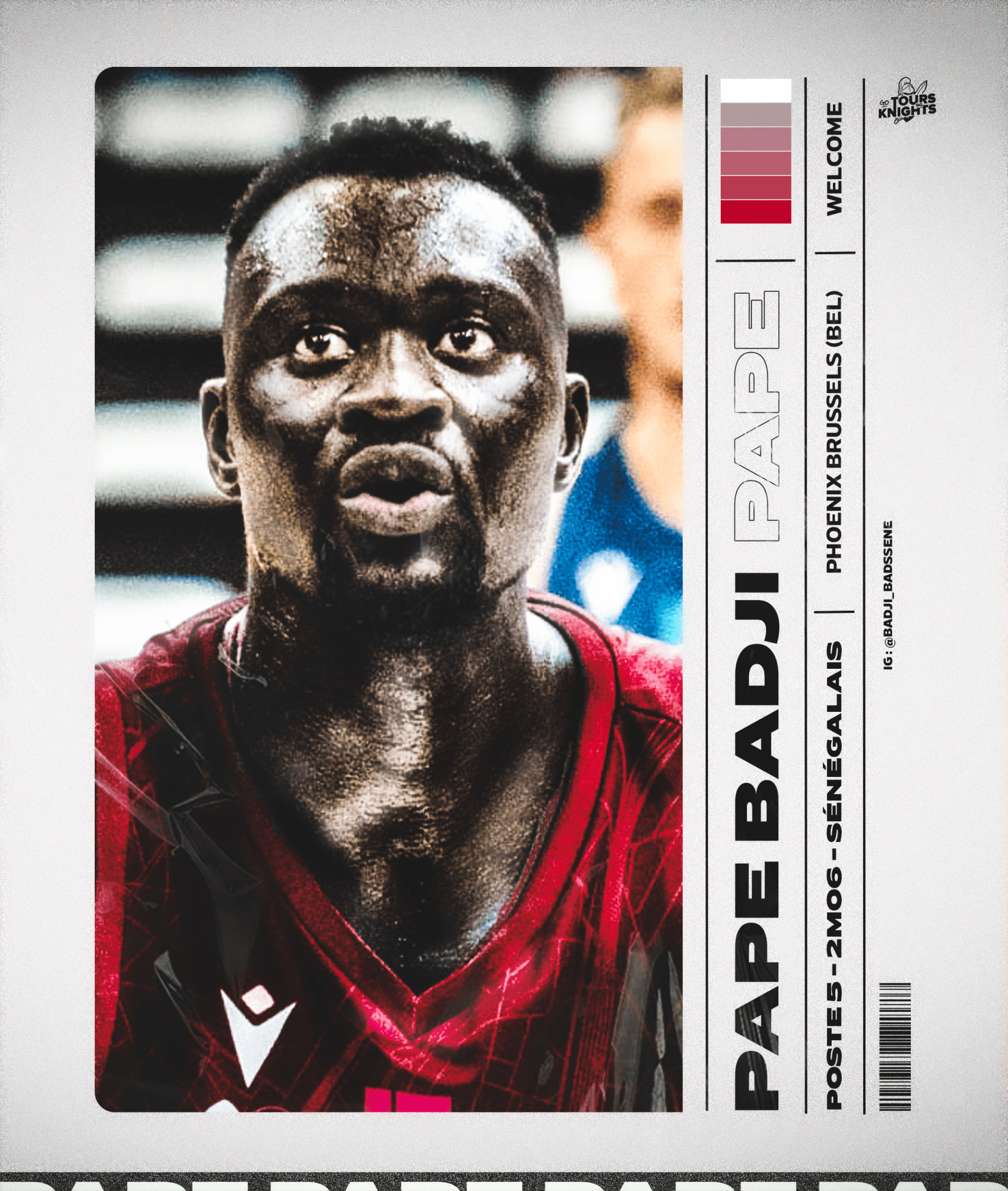 Pape Badji rejoint les Knights - TMB | TMB